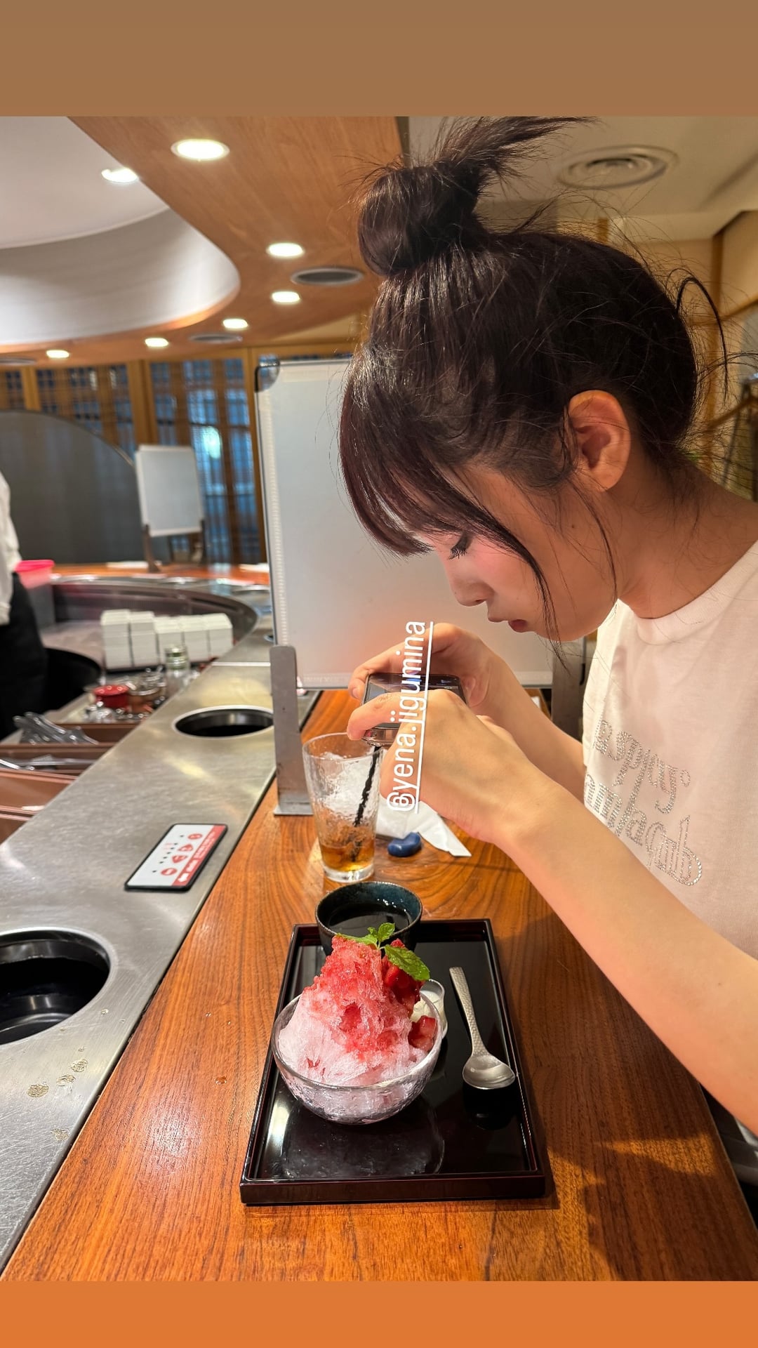 240727 Eunbi Instagram Story Update with Yena - KPOP NSFW