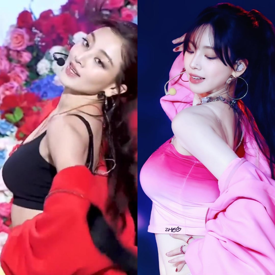Twice Jihyo Vs Aespa Karina(Who's the biggest 🍈 in Kpop) - KPOP NSFW