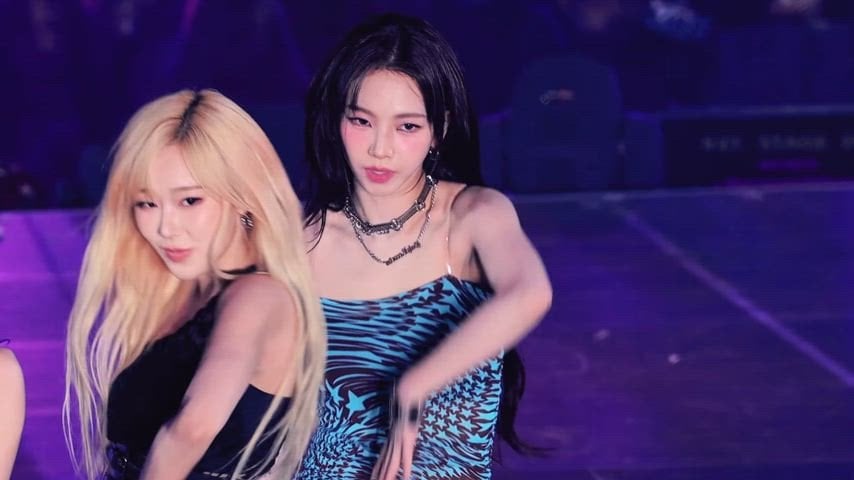 giselle and karina - aespa 241005 clip - KPOP NSFW