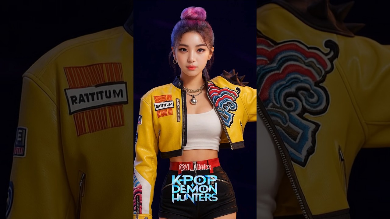 KPop Demon Hunters in Real Life : HUNTR/X Rumi, Zoey, Mira! # ...