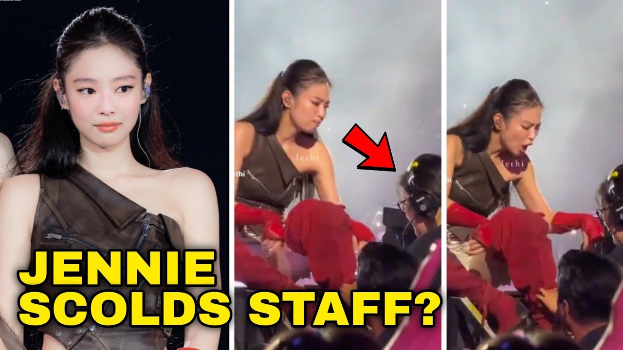 BLACKPINK’s Jennie Criticized After ‘Scolding’ Staff During Concert? # ...