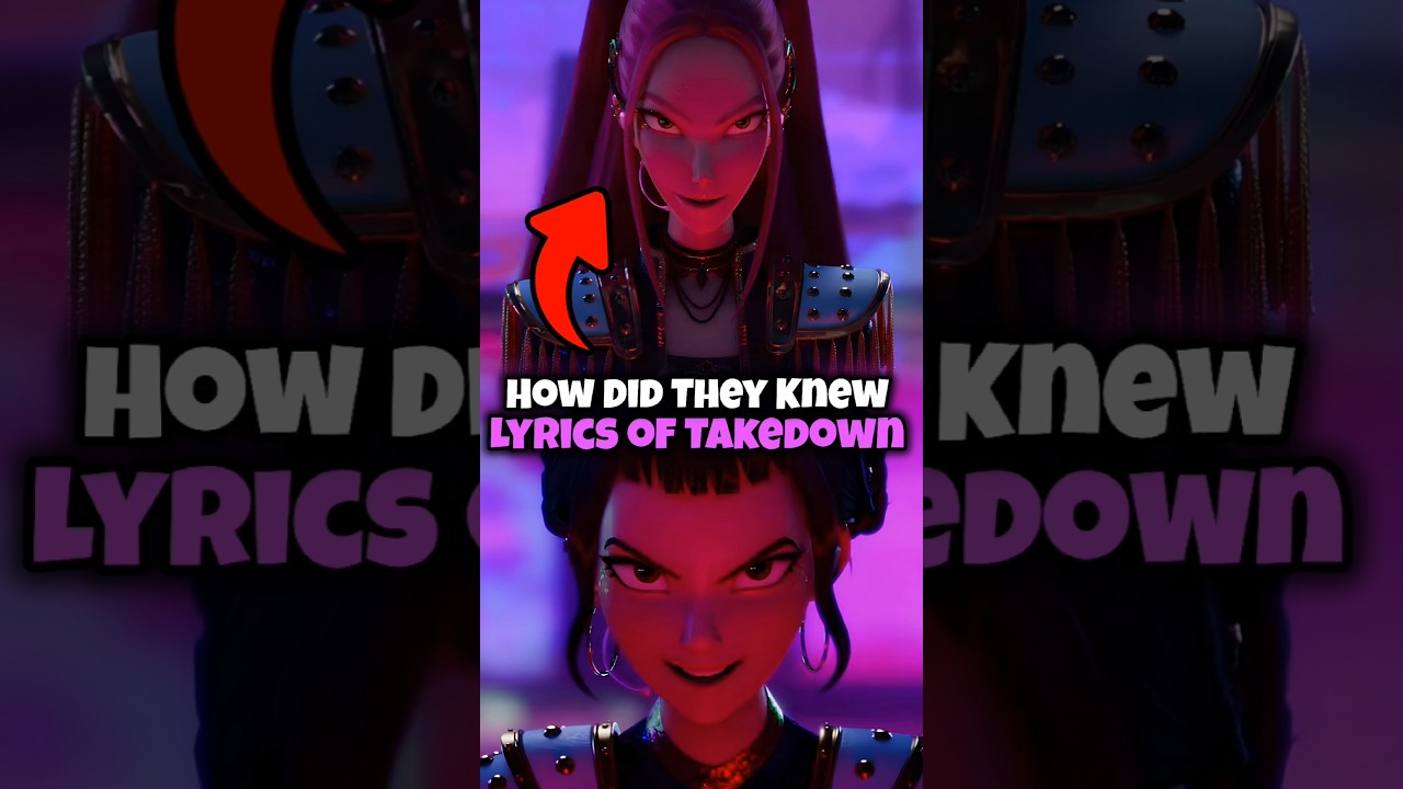 How did Evil Mira and Zoey Knew the Lyrics of "Takedown"| Kpop Demon Hunters #kpopdemonhunters # ...